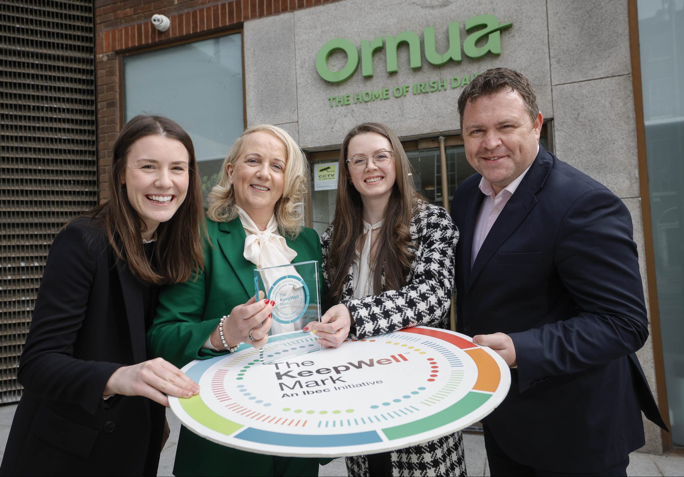 Ornua recognised as a leading employer in wellbeing through KeepWell ...